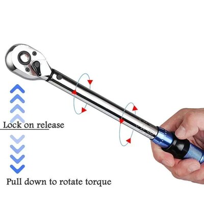 10-60N.m Torque Wrench 3/8 Inch Square Drive Torques Key 3