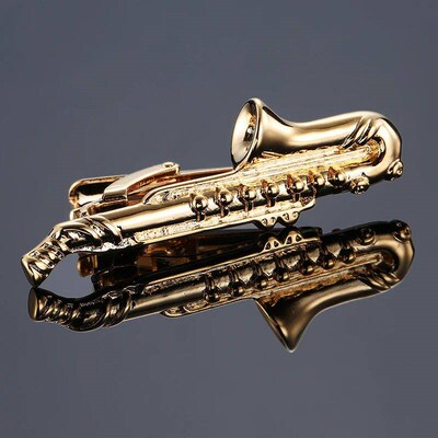 men novel Tie Clip Necktie Feather Archor Mustache Tie Clip