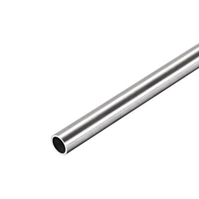 uxcell 1pc 304 Stainless Steel Round Tubing 6mm-10mm OD 250m