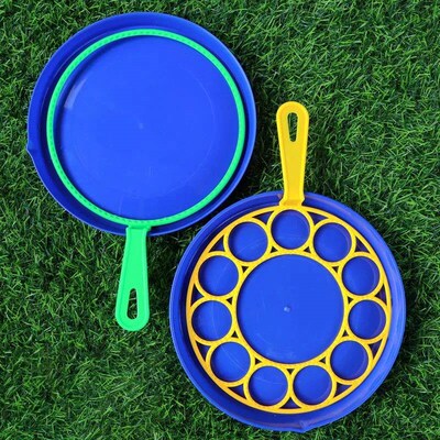 Soap Bubble Machine Blowing Bubble Plate Navy Blue Soap For