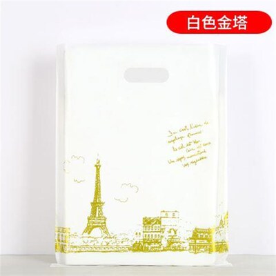 Small and medium-sized plastic gift bags men and womens