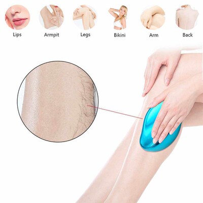 Crystal Hair Remover Painless Magic Epilator Glass Shaver Sa