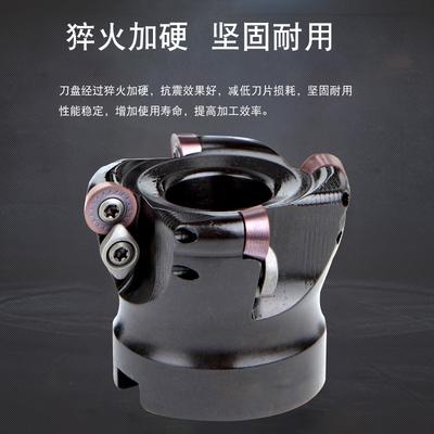 EMR圆鼻抗震飞刀盘R/R5-/3//100加工中心开粗端面铣刀盘