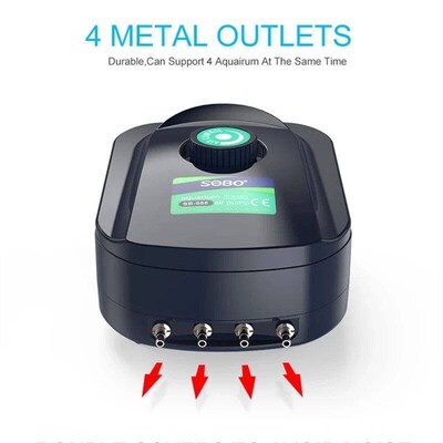 SOBO High Power 8w 12w Fish Tank Oxygen Air Pump Fish Aquari