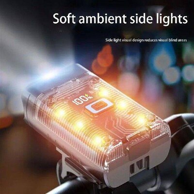 LED Bicycle Front Light Bicycle Light IPX4 Waterproof Bike