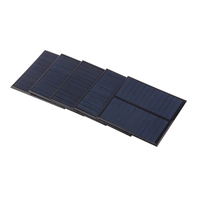 5PCS 6V 120mA 80*80mm Solar Panels Polycrystalline Silicon S
