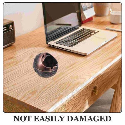Iron Spherical Ashtray Vintage Ashtrays Zinc Alloy Cool