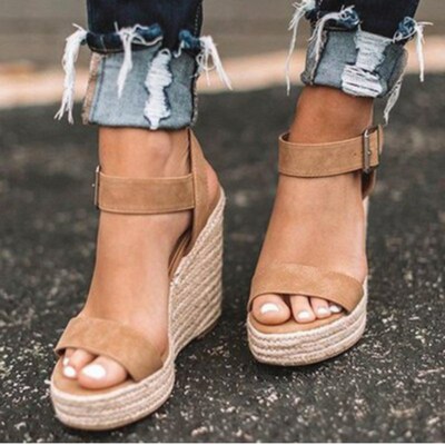 2023 New Ladies Shoes Platform Sandals Women Comfortable Wed