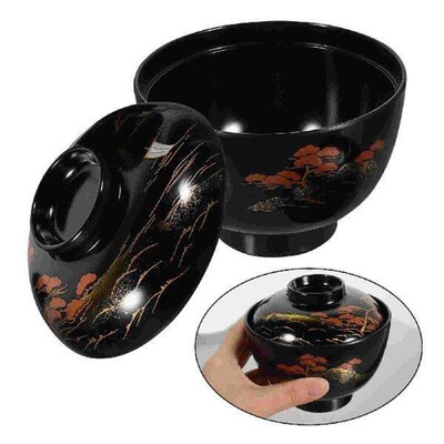Miso Soup Melamine Bowls Multi-function Rice Japanese Food