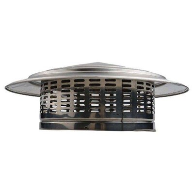 250mm Stainless Steel Chimney Cap Exterior Wall Air Outlet