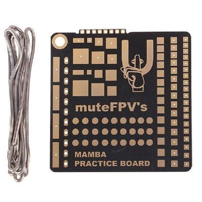 DIY Soldering Practice Board For FPV Beginner New Pilots