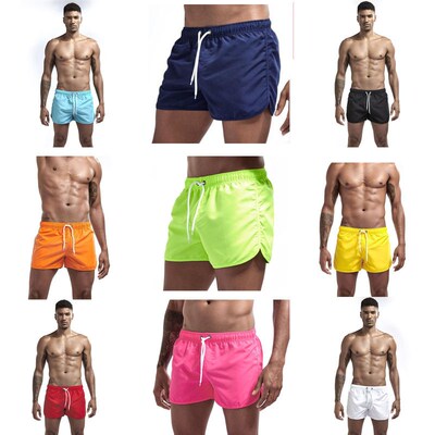 2025 Mens Fashion Beach Shorts Polyester Quick-drying Multi