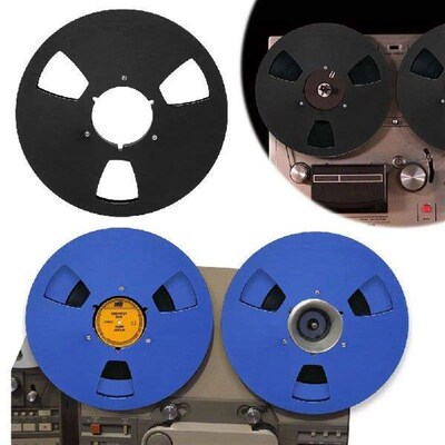 1/4 10.5 Inch Blank Tape Reel 3 Holes Empty Tape Reel