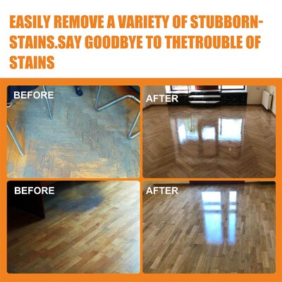 Jue-Fish Floor Cleaner - Stain and Grime Remover, Tile Brigh