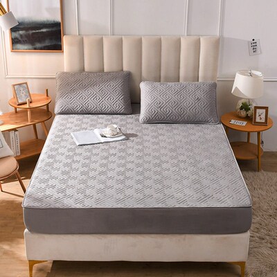 Household Matress Solid lor Quilted Bed ver Single Piece Thi