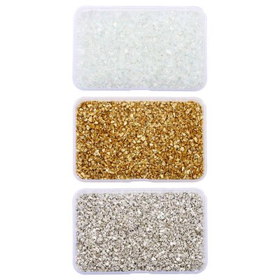 80g Crushed Glass Stones Resin Filling for  Epoxy Resin S