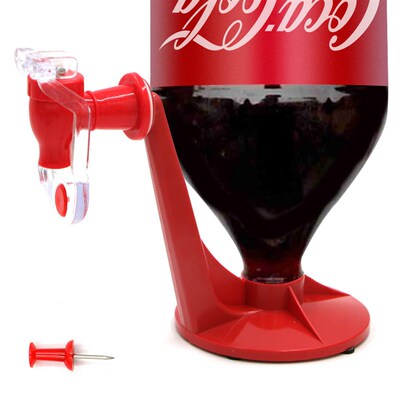 Novelty Saver Soda Beverage Dispenser Bottle Coke Upside Dow