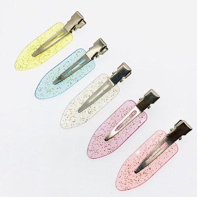 5pcsDiy Seamless Hairdressing Liu Haijia Hlitter Transparent