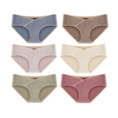 Low waist maternity panties women in the early middle of