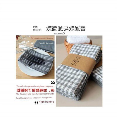 3 pack Cotton KitchenTowels washcloth茶餐巾厨房毛巾抹布吸水