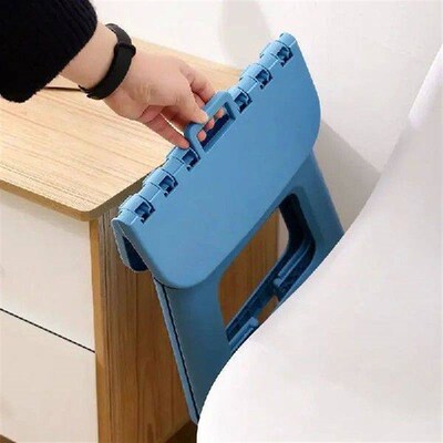 Folding Stool Convenient Storage Simplified Plastic Small