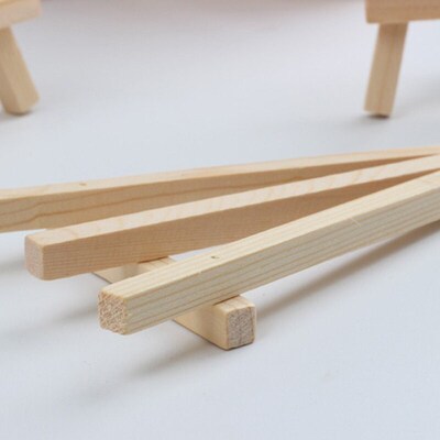 10Pcs Artist Easels Desk Easel Wooden Tripod Painting