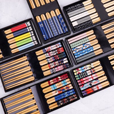 Chinese style Crafts souvenir couple chopsticks and Gift box