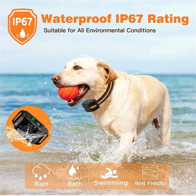 3300Ft Electric Dog Training Collar Remote Control Waterproo