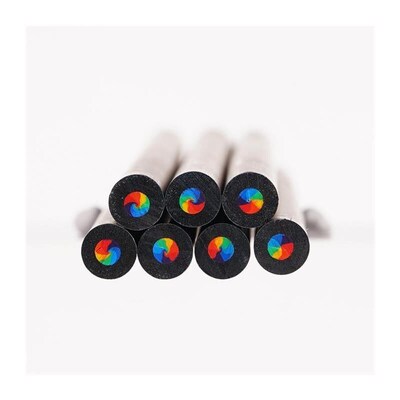 12pcs Crayons Colour Pencil Set Rainbow Pencils for Children