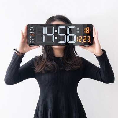 16-inch large-sized simple wall clock for living room