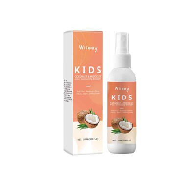 Wiieey Childrens Tangle-Free Hair Protection Spray Moisturi