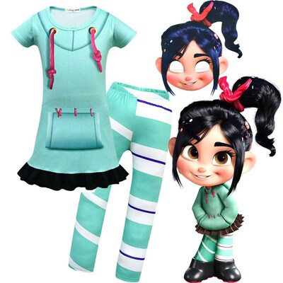 Boutique COS Girls Wreck-It Ralph  Clothes Vanellope Von