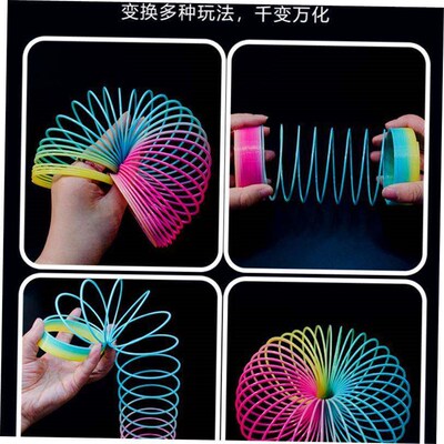 Slinky Walking Spring Toy, Metal Slinky, Fidget Toys, Kids