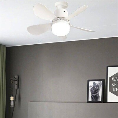 30W LED Bulb Ceiling Fan Remote Control Modern LED Ceiling