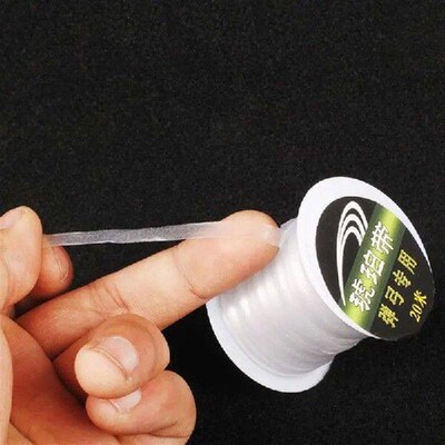 New Rubber Band Tied White Color 20M/65.62ft High