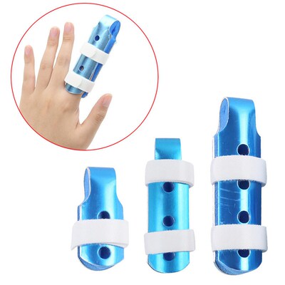 Mallet Aluminum & Foam Support Brace Finger Splint Hand Trig