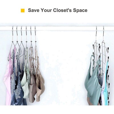Tank Top Hanger Bra Hangewrs Holder Closet Organizers Storag