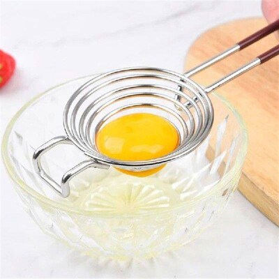 Egg Separator Long Handle Egg White Separator Food Grade