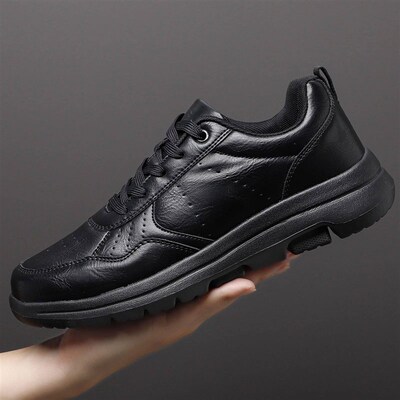 Men Buine Leather Shoe Soft Moccain Shoe Comfortable Caual