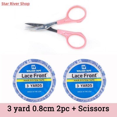 3yard 0.8cm front lace wig glue Double-Sided Tape glue wig g