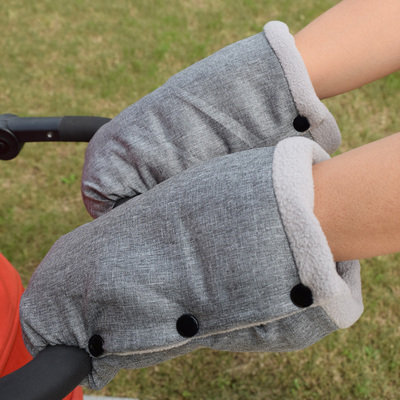 Winter pram hand muff baby carriage pushchair warm Fur Fleec