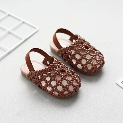 Baby Girls Shoes Braided Sandals for Girls Kids Fashion Holl