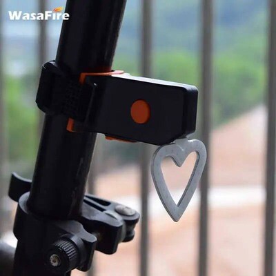 Heart Shape Bike Rear Light IPX64 Waterproof Bicycle Tail Li