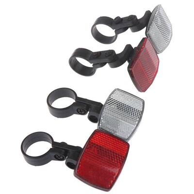 Outdoor Bike Lights Reflector Handlebar Mount Safe Reflector