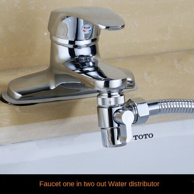 Switch Faucet Adapter Kitchen Sink Splitter Diverter Valve W