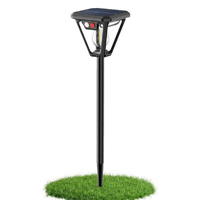 Solar Powered Outdoor Wall Light Motion Sensor COB Ground