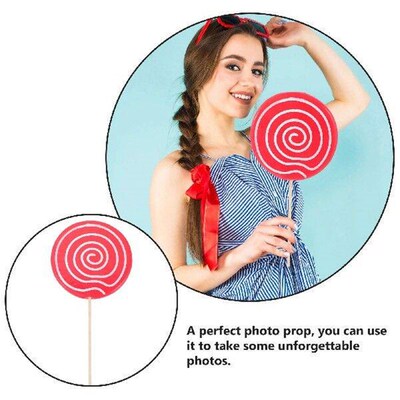 Photography Accessories Simulation Lollipop Decoration