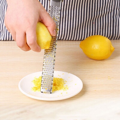 New Stainless Lemon Cheese Vegetable Zester Grater Peeler Sl