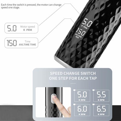 barber 4-speed hair trimmer professional electric beard hair