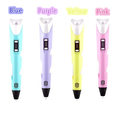 3D Pen For Children 3D Drawing Printing Pen with LCD Screen